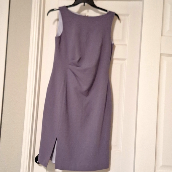 Kay Unger | Dresses | Fitted Lined Dress In A Pastel Violet | Poshmark